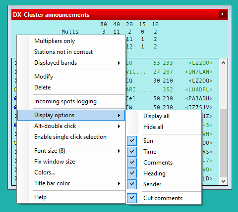 File:Dx cluster announcement 2c.png - DXLog.net